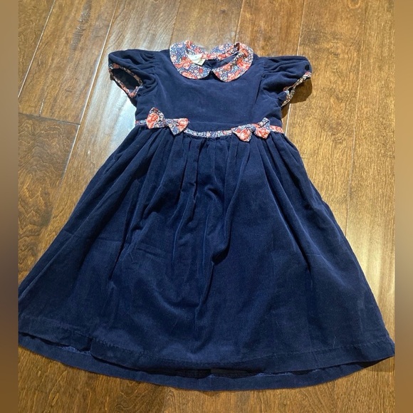 Marco & Lizzy | Dresses | Marco Lizzy Navy Blue Corduroy Collared ...